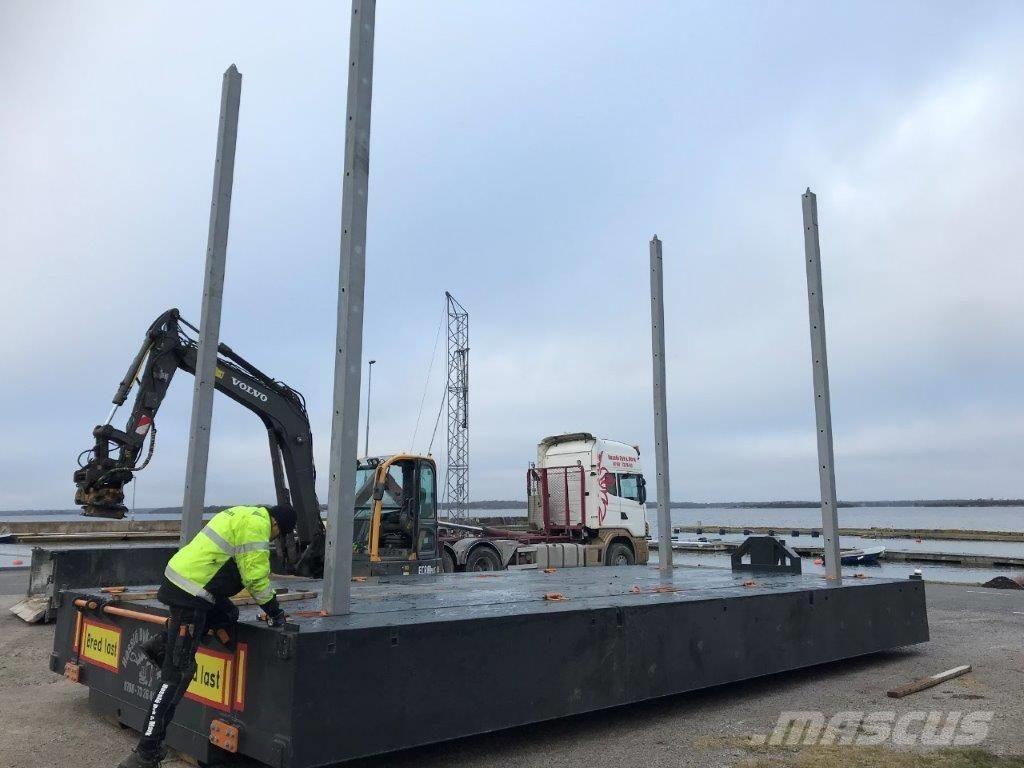 Flexi Barge / Pråm / Ponton 9 meter, nyhet stödben, 2023, Järfälla ...